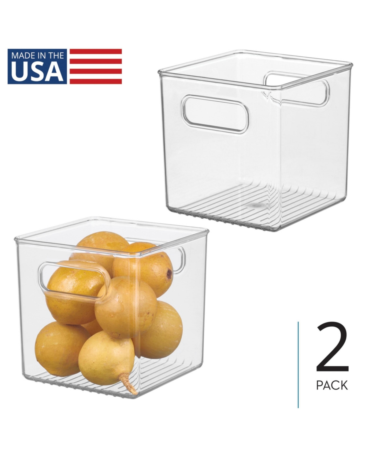 Click here for iDesign Cube Storage Bin with Handles for Pantry... prices