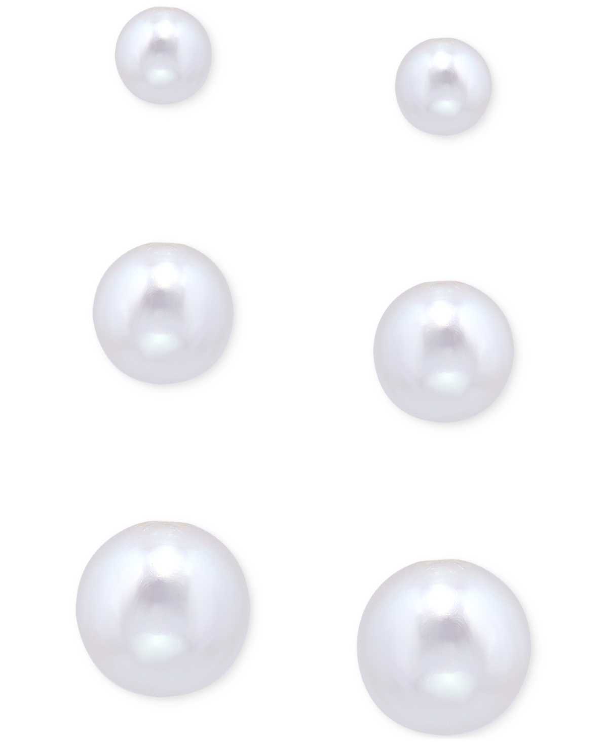 Click here for Giani Bernini 3-Pc. Set Freshwater Pearl Graduated... prices
