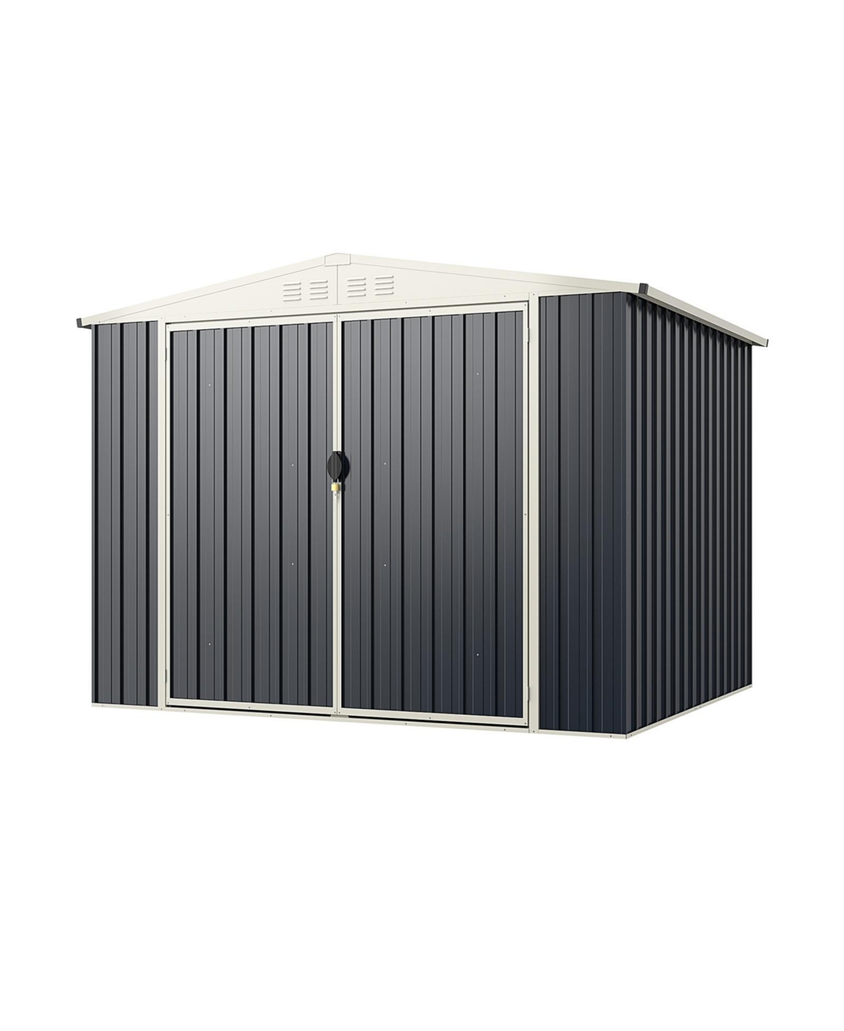 Click here for Akiudex 7.5x6 Ft Outdoor Metal Storage Shed with L... prices