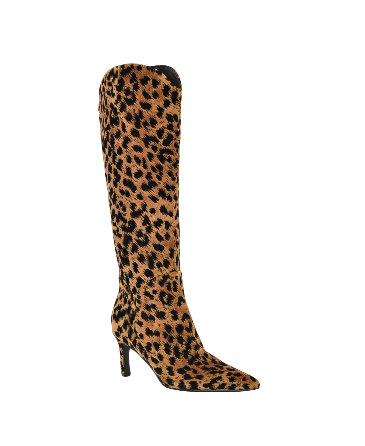 Click here for Guess Womens Palisa Wide Calf Tall Kitten Heel Dre... prices