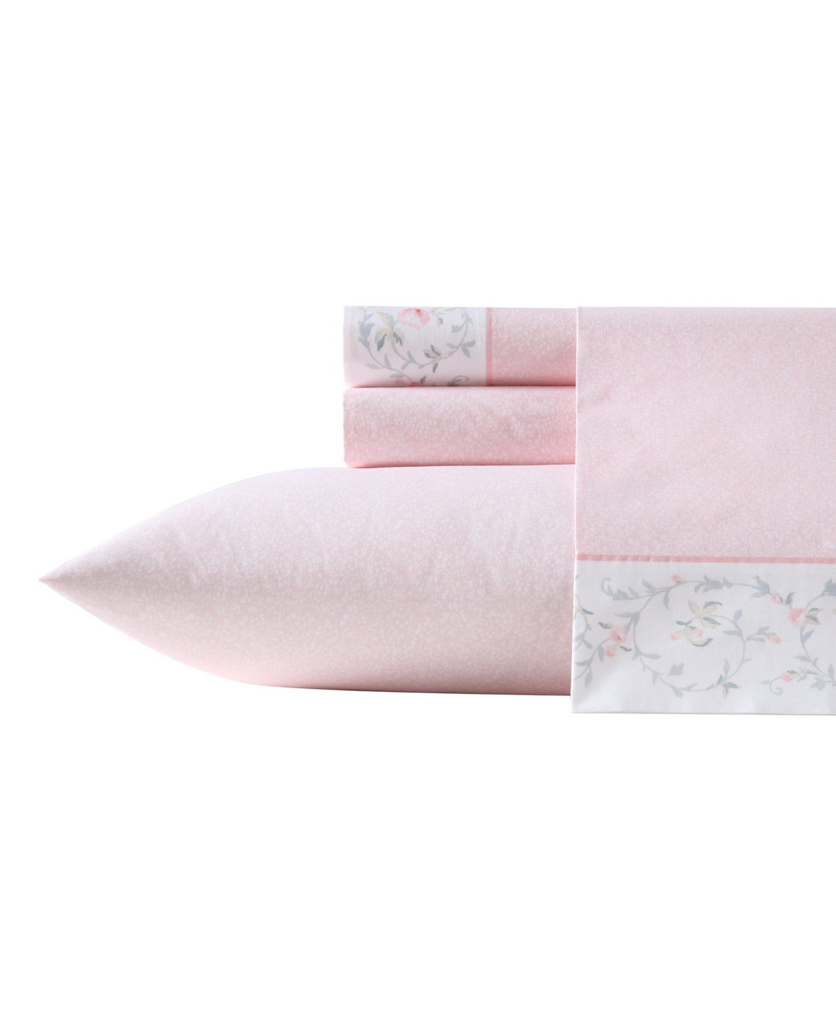 Click here for Laura Ashley Cotton Percale 4-Pc. Sheet Set  Queen... prices