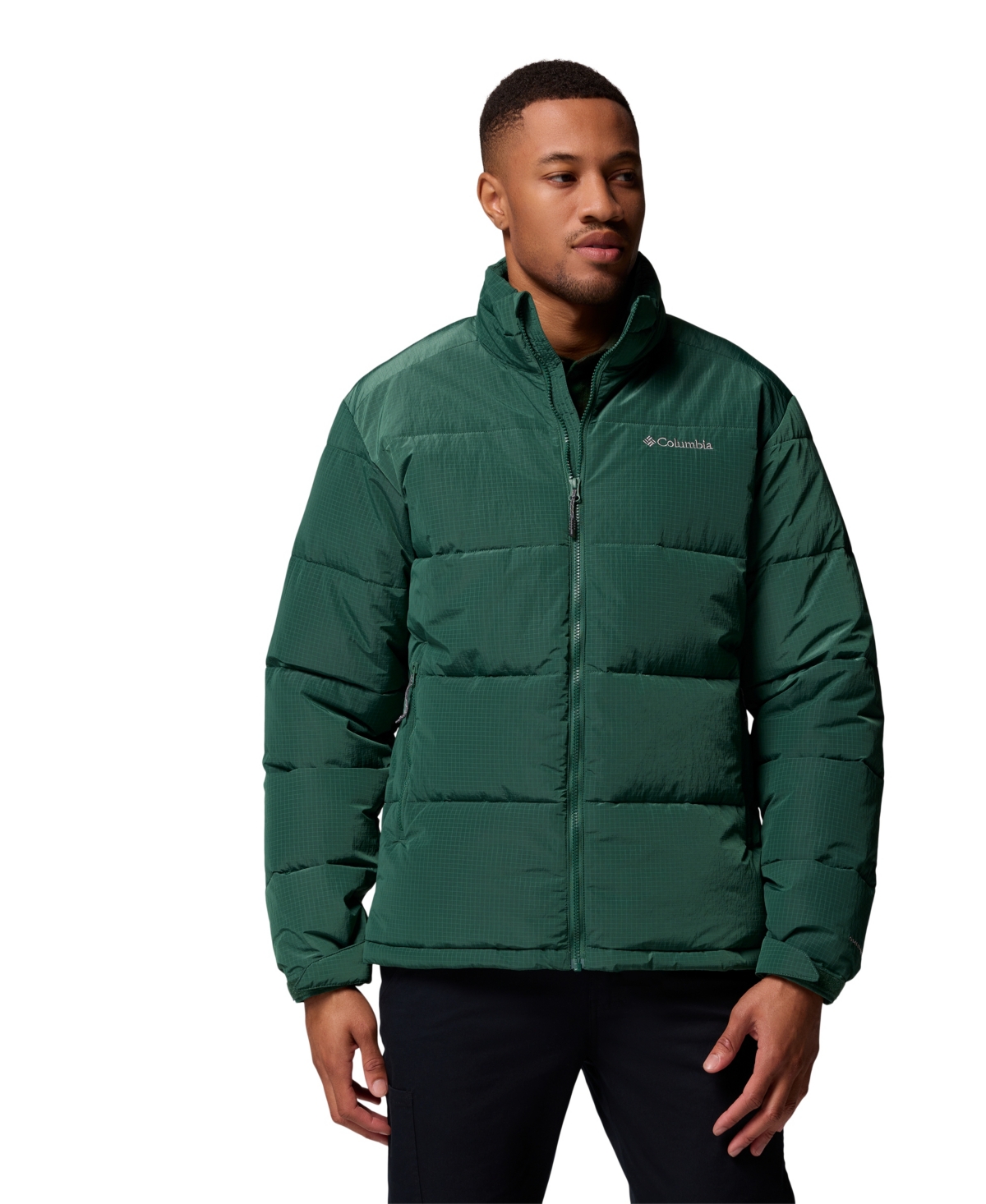 Click here for Columbia Mens Pike Lake Novelty Jacket - Rain Fore... prices