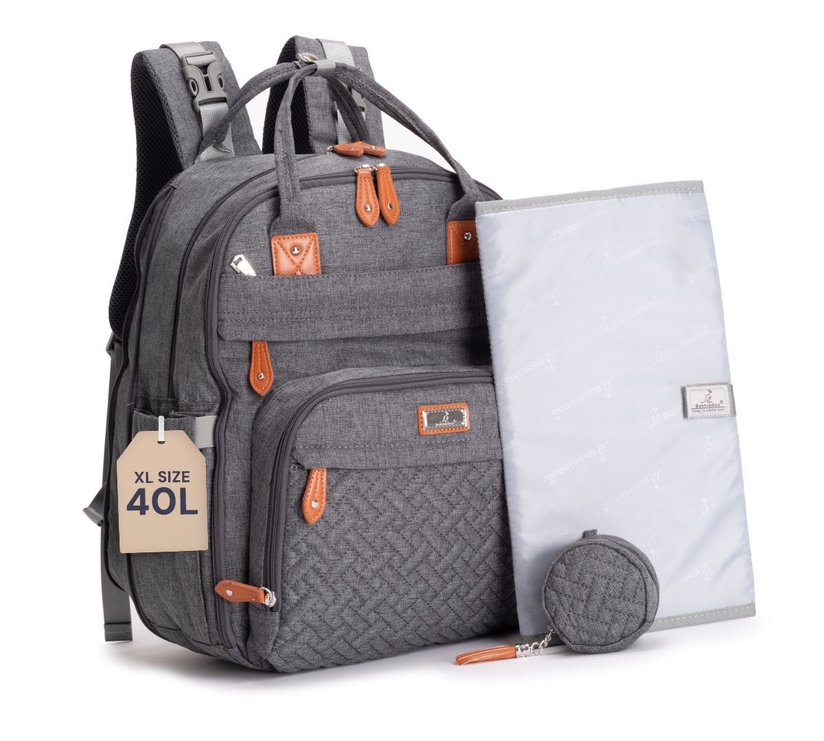 Click here for BabbleRoo Toddler Diaper Bag Backpack Stylish 26L... prices