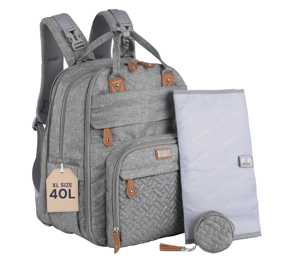 Click here for BabbleRoo Toddler Diaper Bag Backpack Stylish 26L... prices