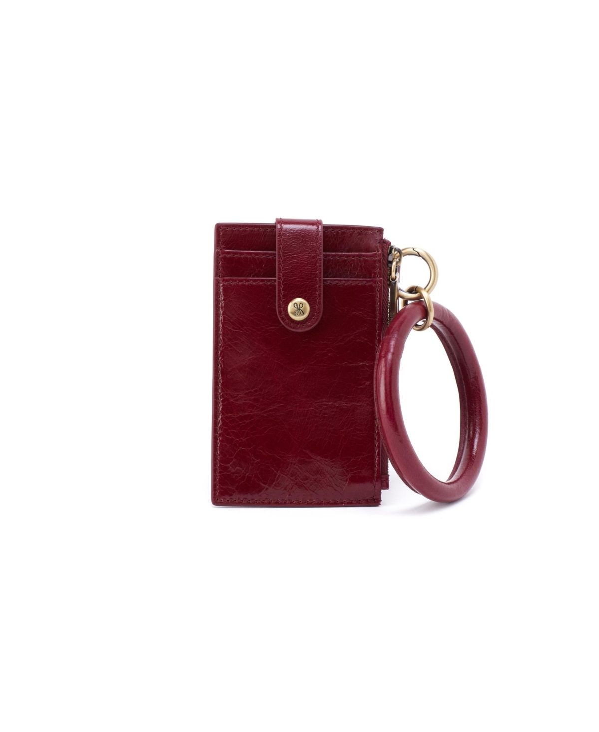 Click here for Hobo Ring Credit Card Wristlet - Saddleberry prices