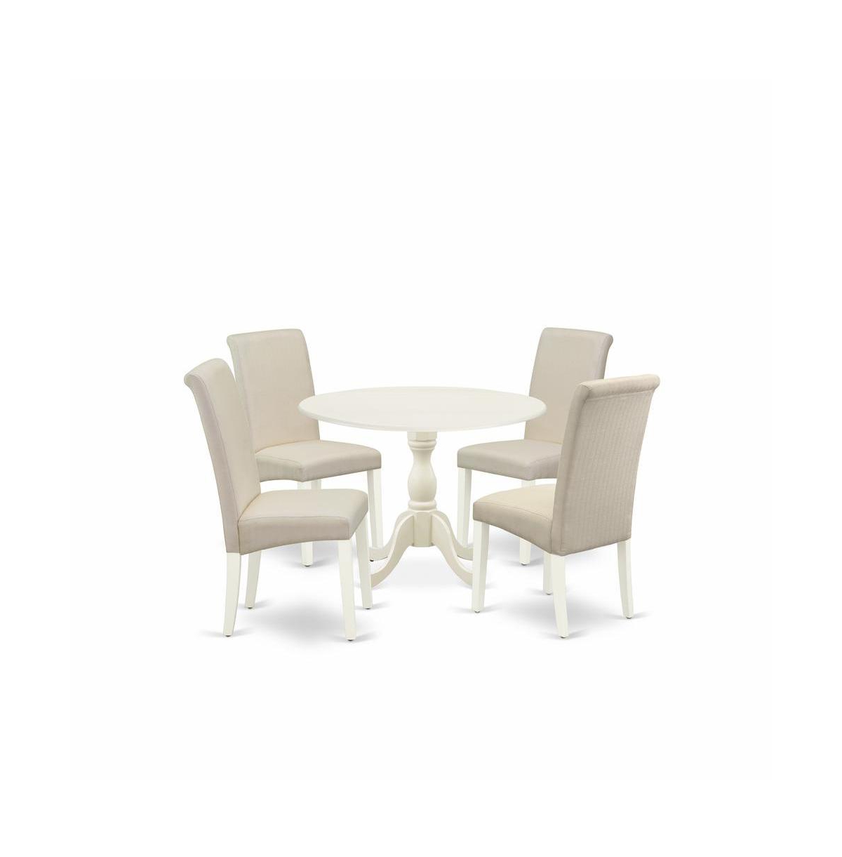 Click here for East West Furniture 5 Piece Dining Room Set Consis... prices