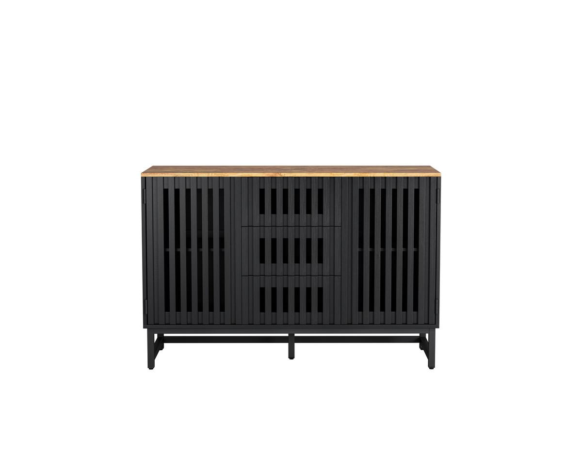 Click here for Casainc Storage Cabinet with Slatted Grille Stripe... prices