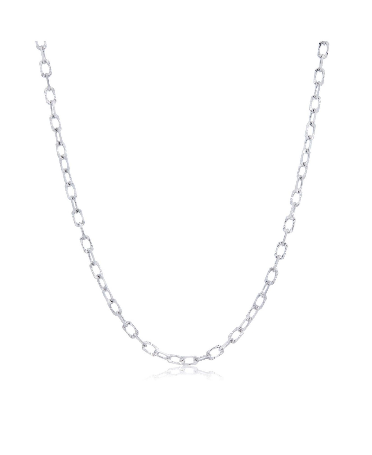 Click here for The Lovery Sparkle Cut Link Chain Necklace 14K Gol... prices