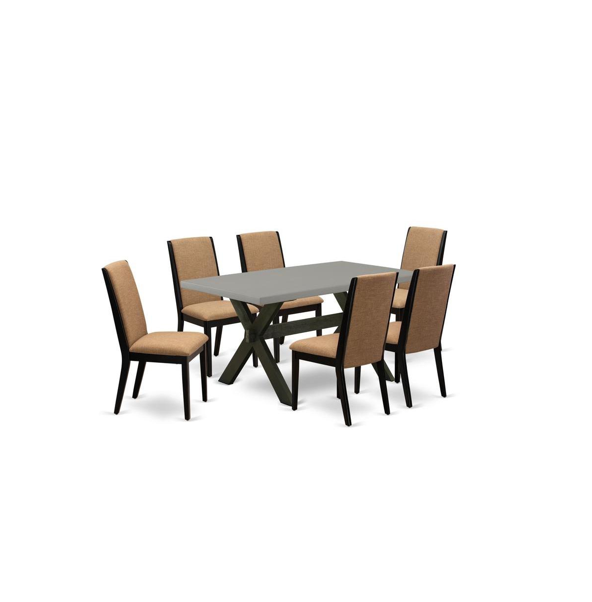 Click here for East West Furniture 7-Piece Beautiful Dining Room... prices