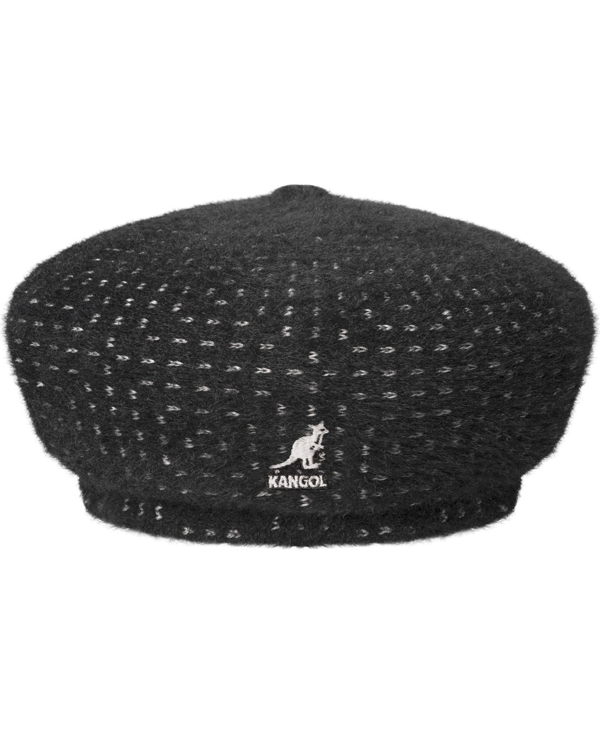 Click here for Kangol Meeting Point Jax Beret - Black/grey prices