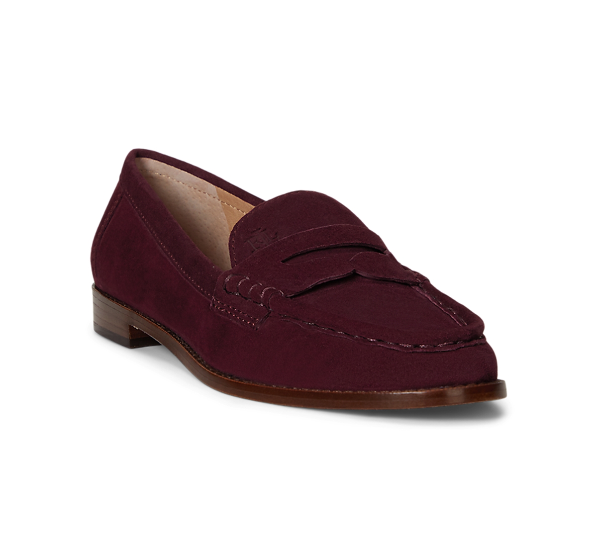 Click here for Lauren Ralph Lauren Womens Wynnie Loafers - Dark G... prices