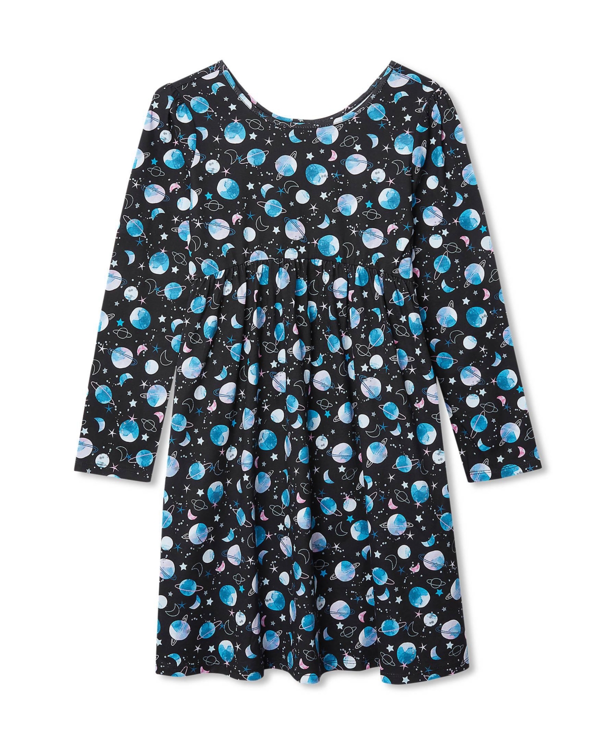 Click here for Lands End Girls Long Sleeve Gathered Waist Jersey... prices