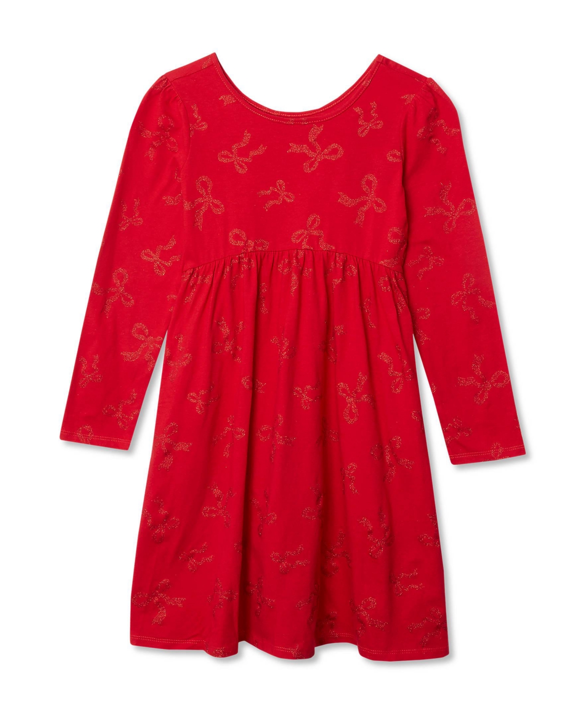 Click here for Lands End Girls Long Sleeve Gathered Waist Jersey... prices