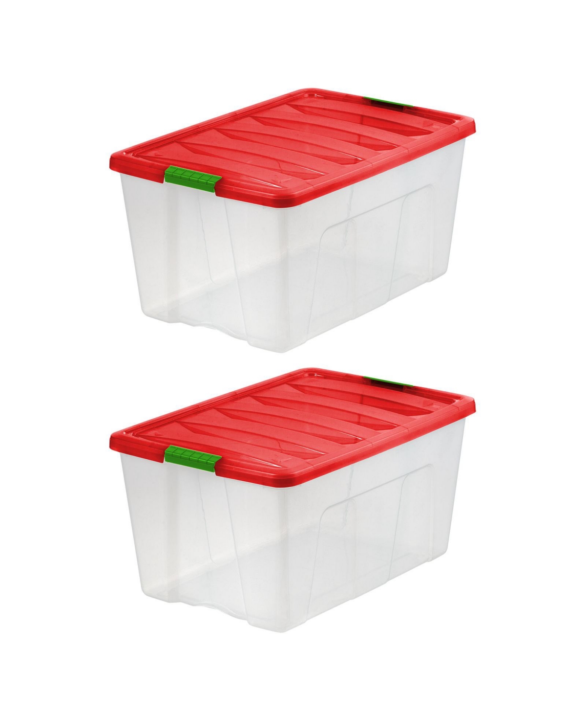 Click here for Iris Usa 94 Quart Stackable Holiday Plastic Storag... prices