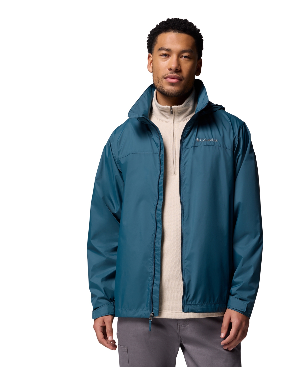 Click here for Columbia Mens Glennaker Lake Rain Jacket - Everblu... prices