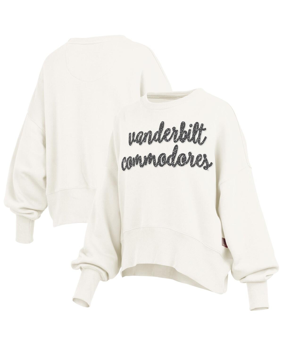 Click here for Pressbox Womens Cream Vanderbilt Commodores Oversi... prices