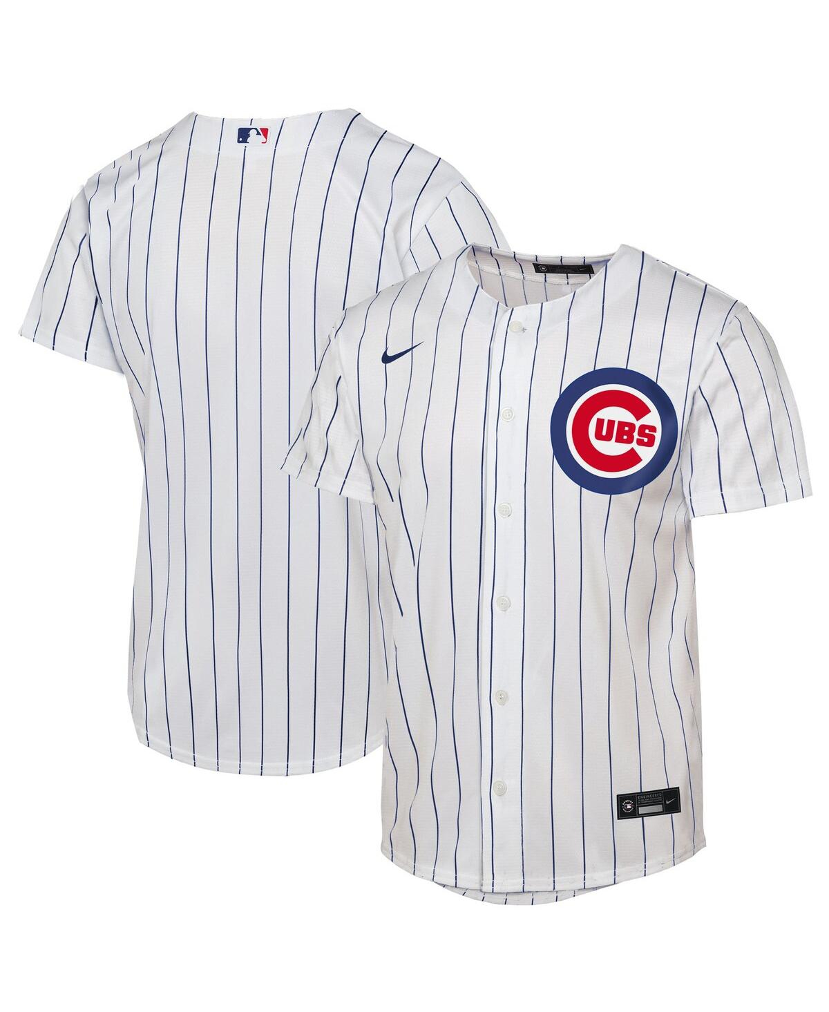 Click here for Nike Big Boys and Girls White Chicago Cubs Home Re... prices