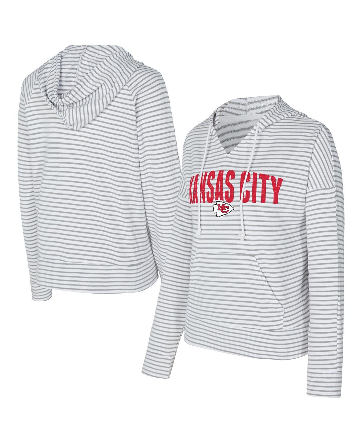 Click here for Concepts Sport Womens White/Gray Kansas City Chief... prices