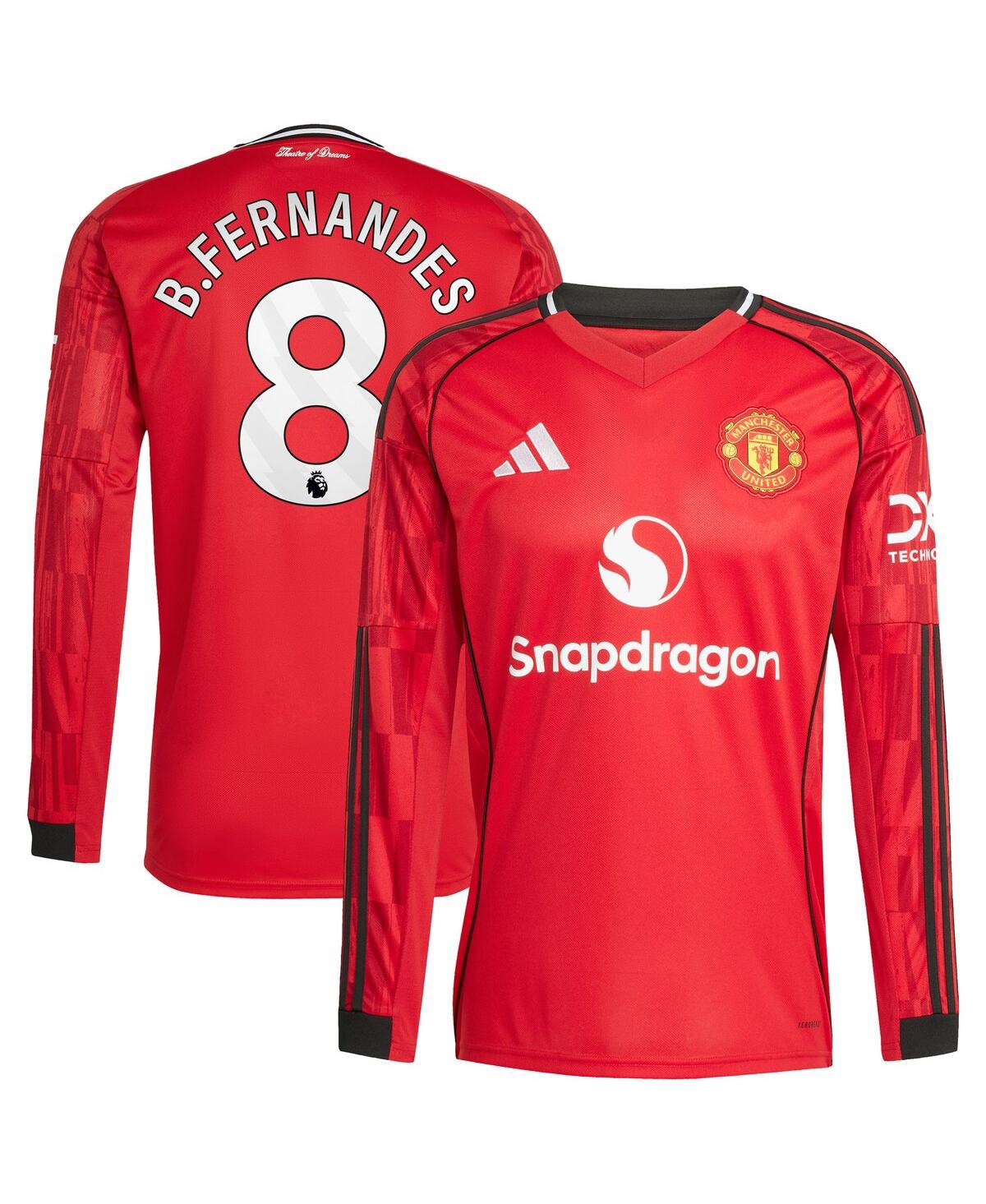Click here for Adidas Mens Bruno Fernandes Red Manchester United... prices