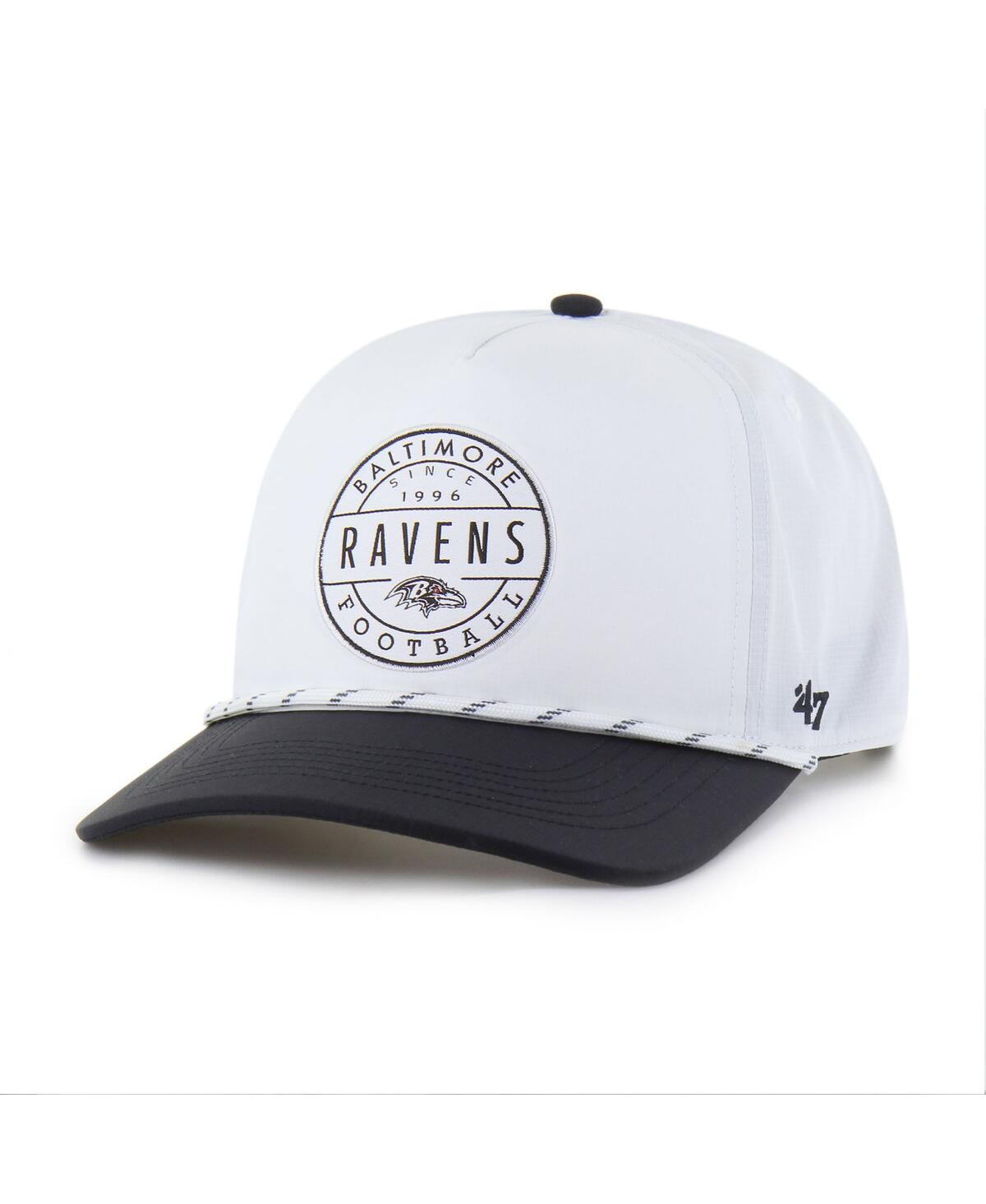 Click here for 47 Brand Mens White/Black Baltimore Ravens Suburbi... prices