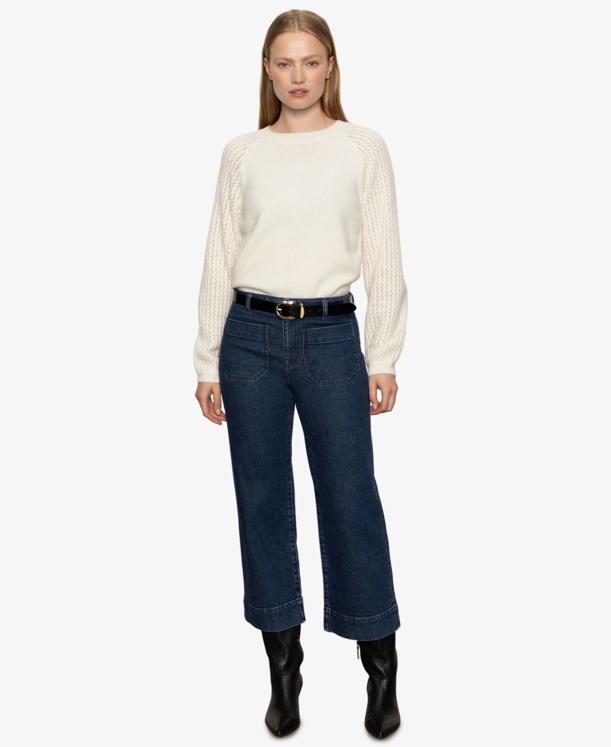 Click here for Sanctuary Womens Cozy Moment Sweater - Chalk prices