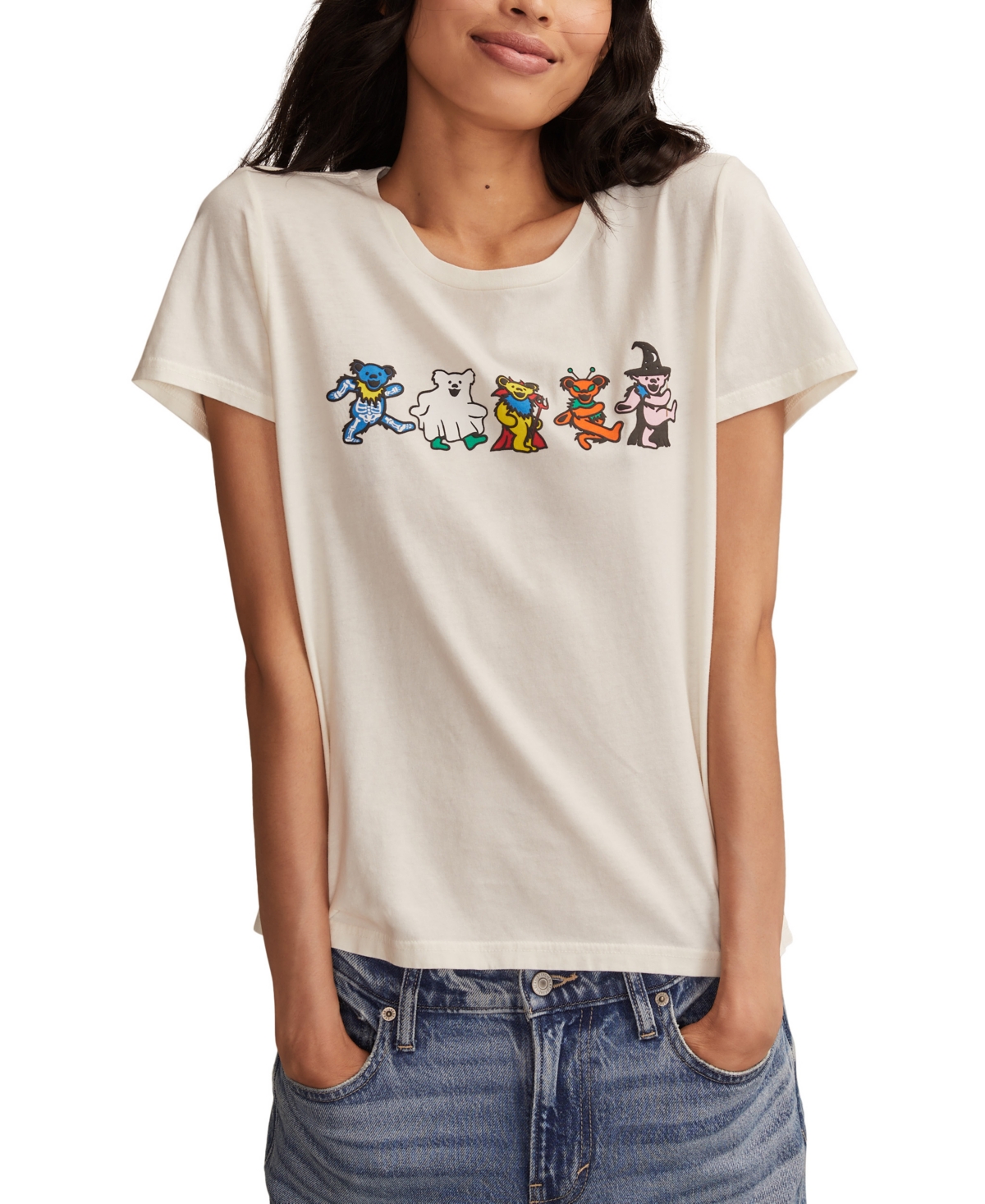 Click here for Lucky Brand Womens Grateful Dead Costume Bears Cre... prices
