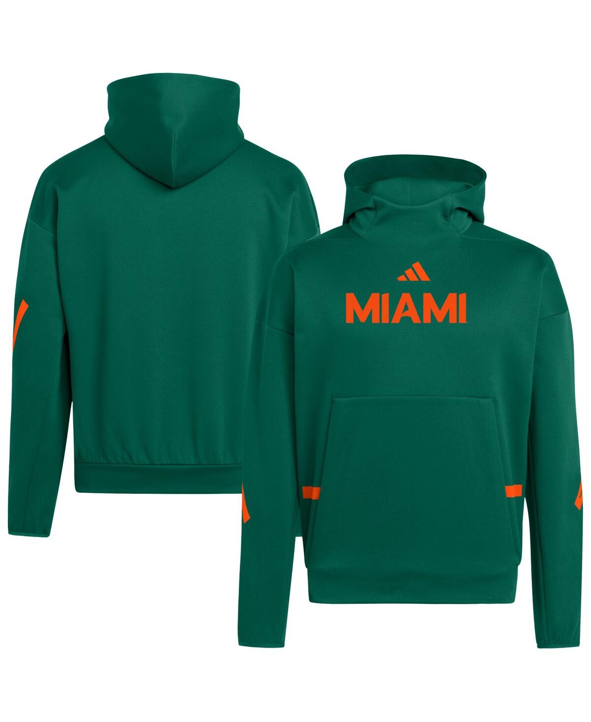 Click here for Adidas Mens Green Miami Hurricanes Z.n.e. Pullover... prices