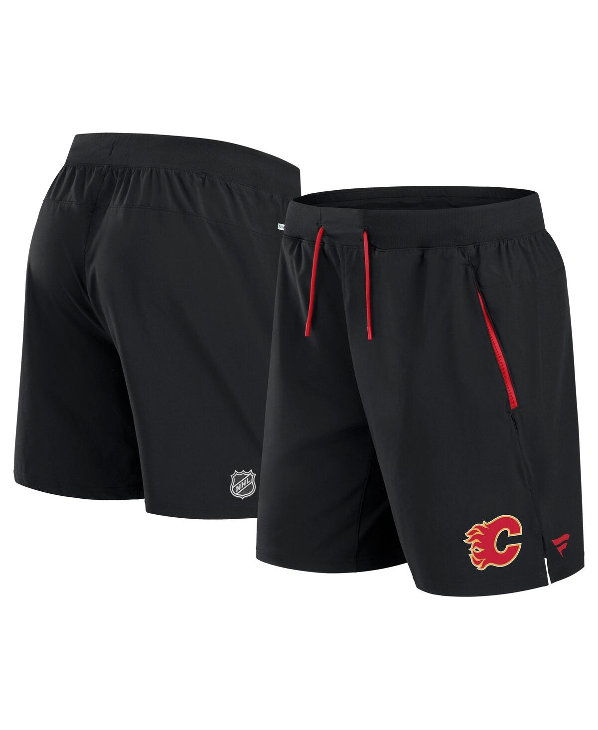 Click here for Fanatics Mens Black Calgary Flames Authentic Pro R... prices