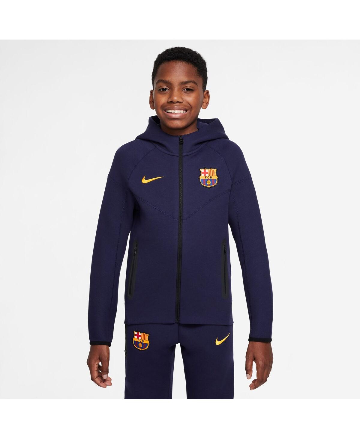Click here for Nike Big Boys and Girls Purple Barcelona 2025/26 T... prices