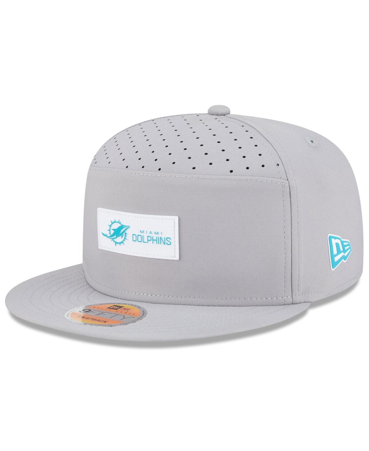 Click here for New Era Mens Gray Miami Dolphins 2025 Sideline Spl... prices