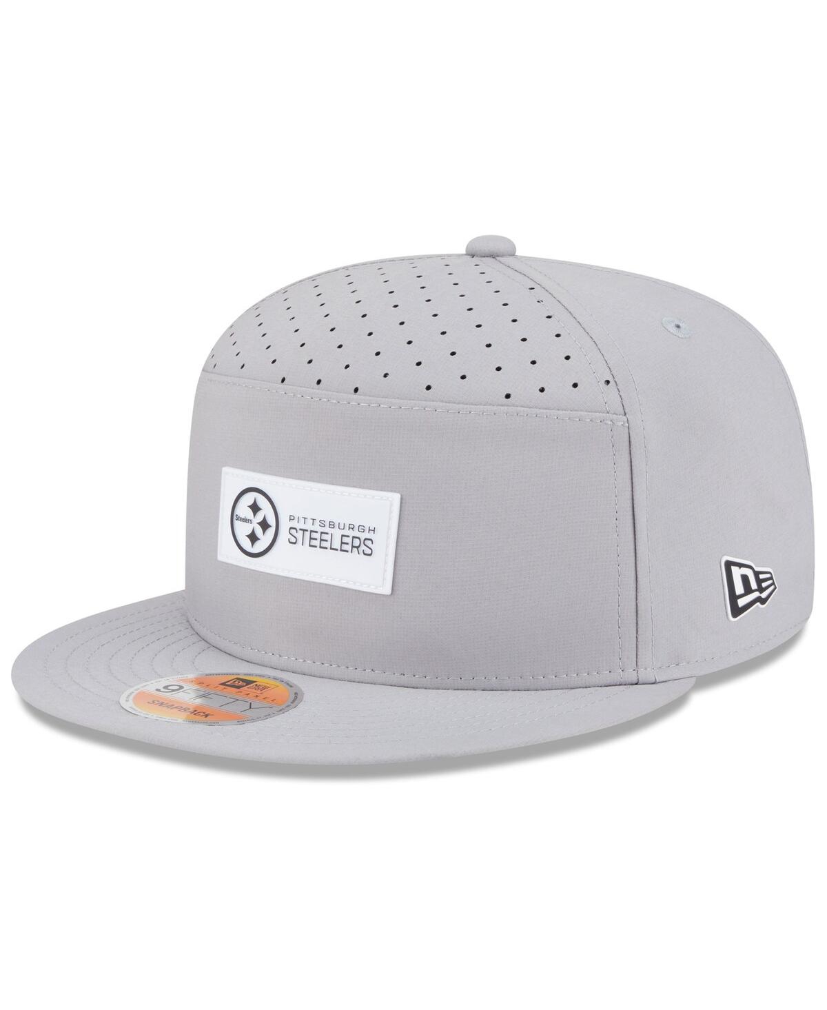 Click here for New Era Mens Gray Pittsburgh Steelers 2025 Sidelin... prices