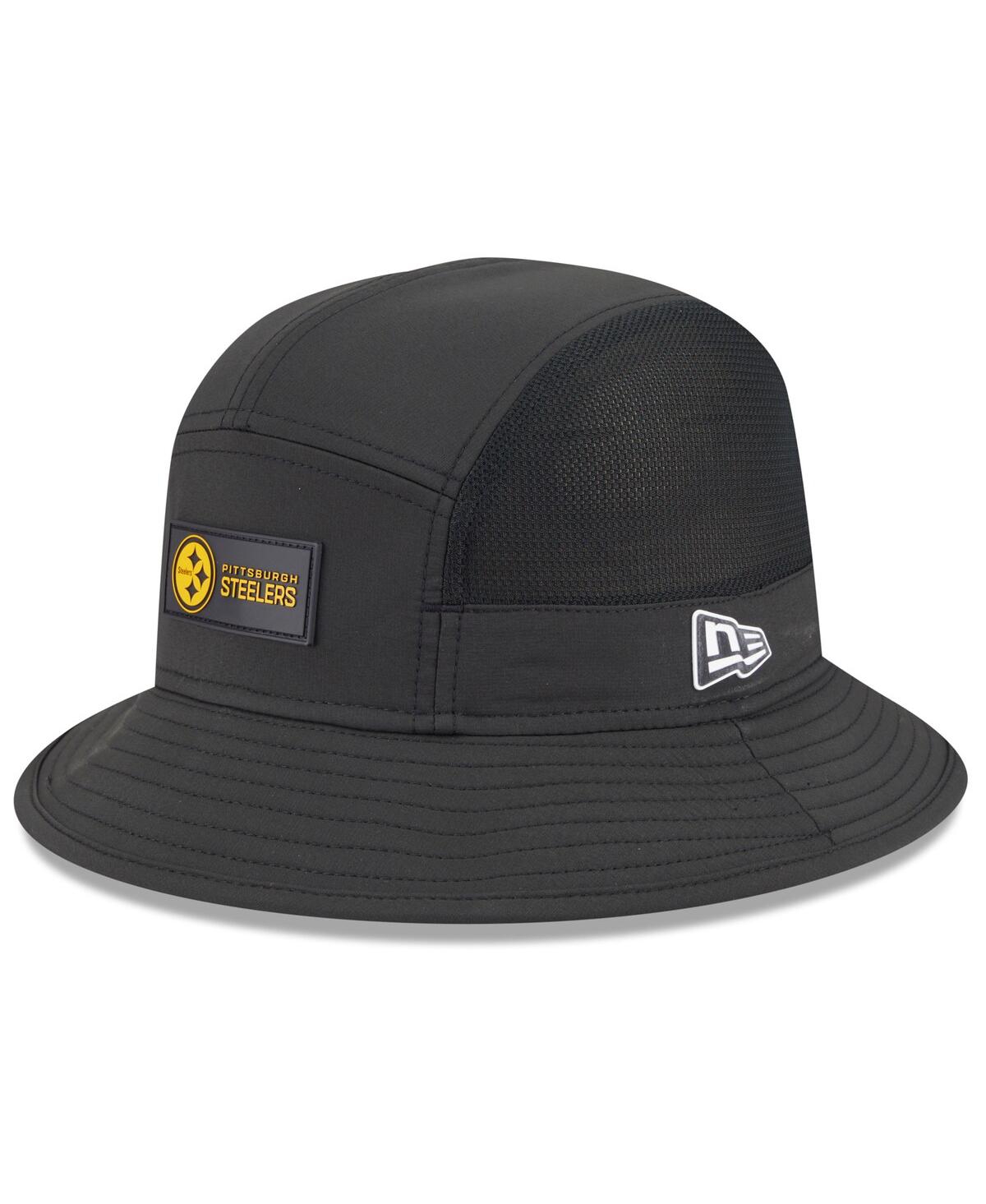Click here for New Era Mens Black Pittsburgh Steelers 2025 Sideli... prices