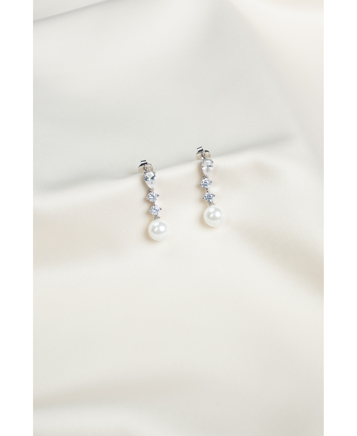 Click here for Untamed Petals Serenade Pearl and Crystal Earrings... prices