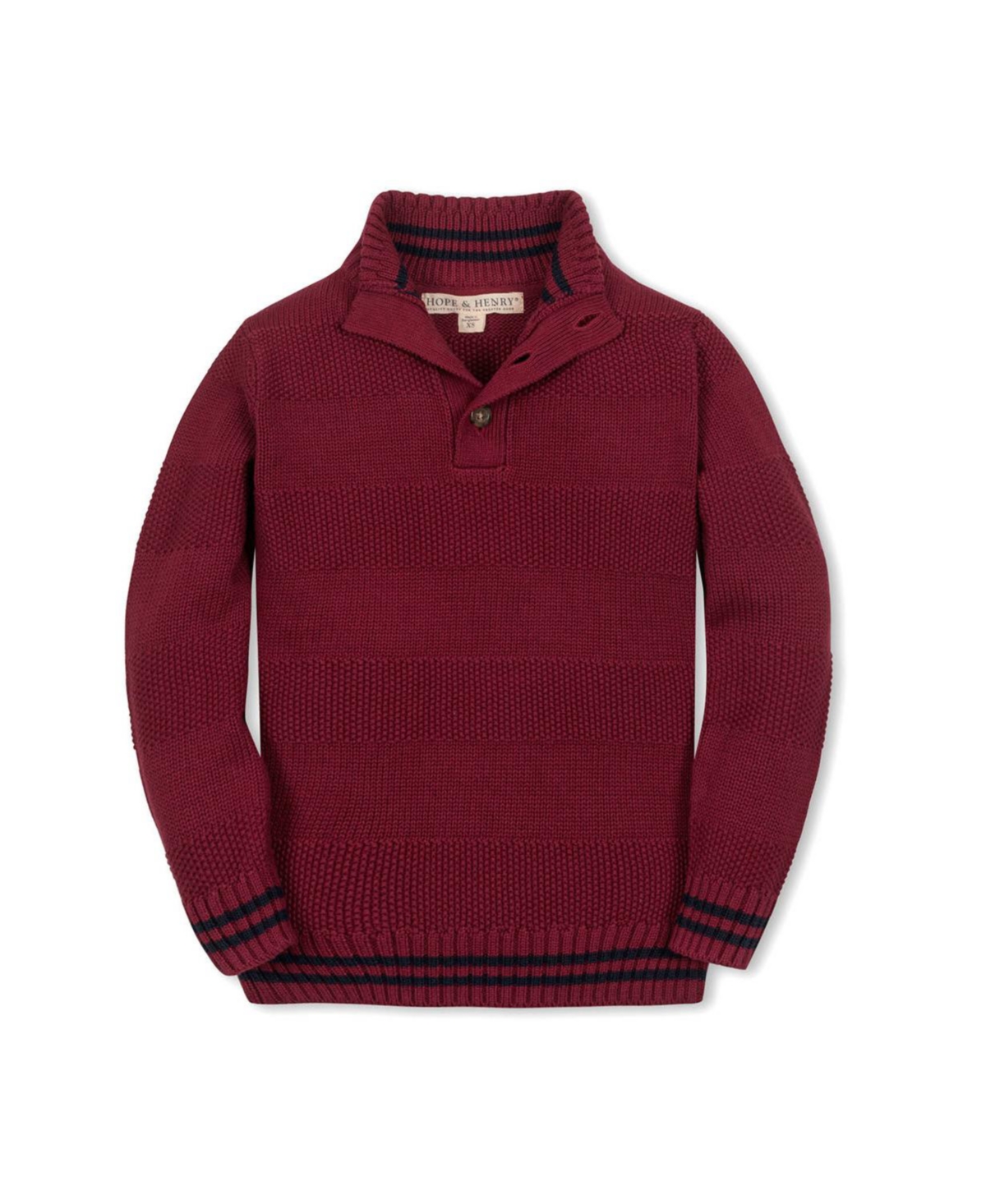 Click here for Hope & Henry Little and Big Boys Organic Mock Neck... prices