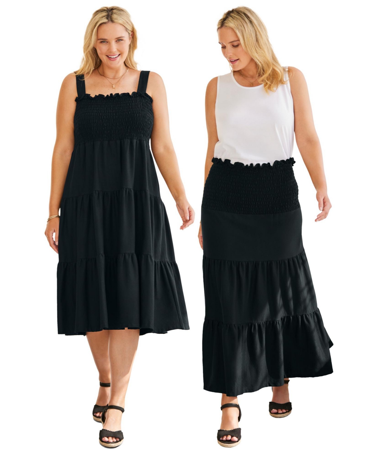 Click here for Woman Within Womens Within Convertible Dress To Sk... prices
