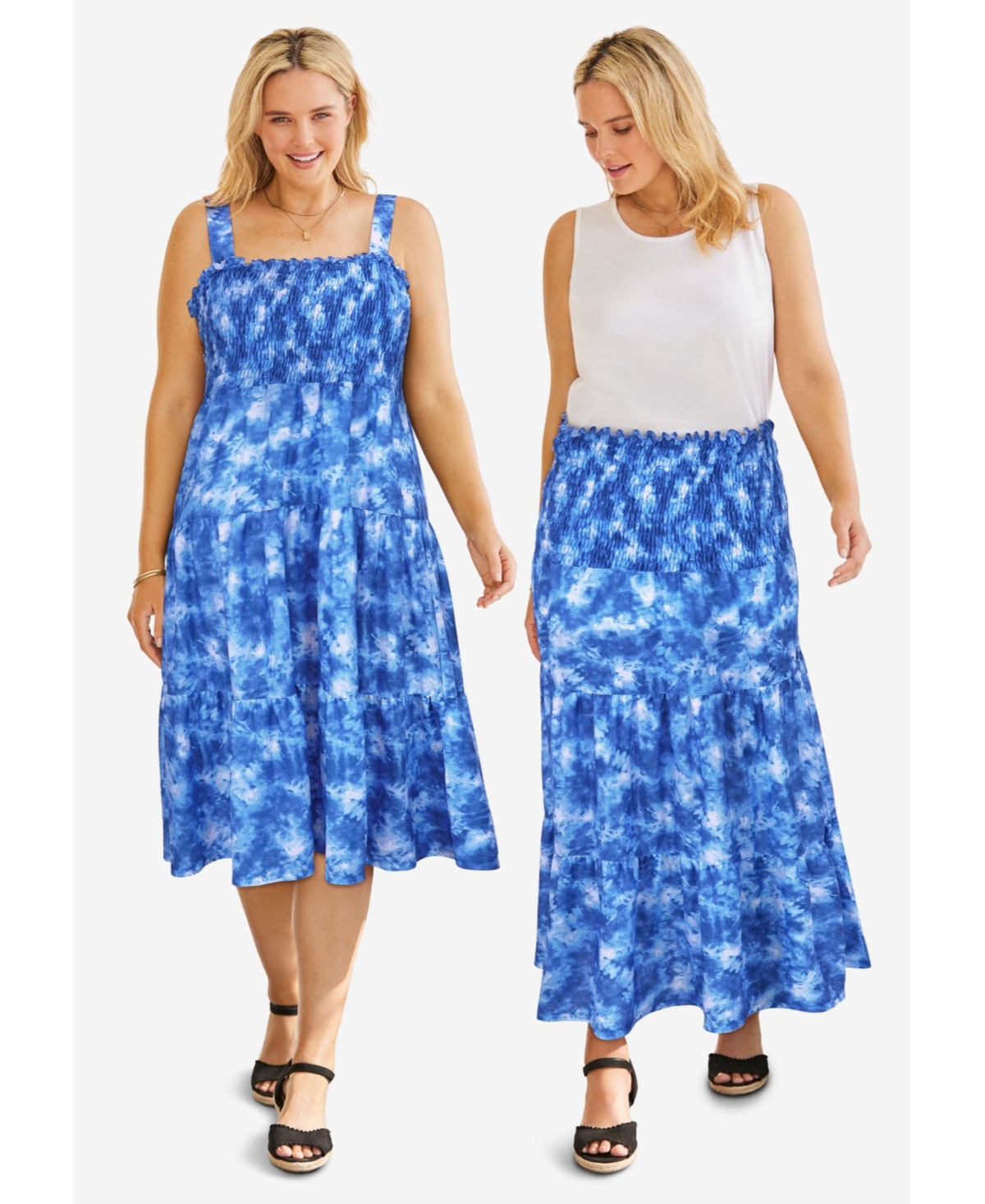 Click here for Woman Within Womens Within Convertible Dress To Sk... prices