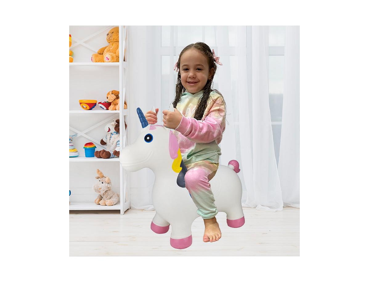 Click here for BounceZiez Inflatable Bouncy Ride-On Hopper W/ Pum... prices