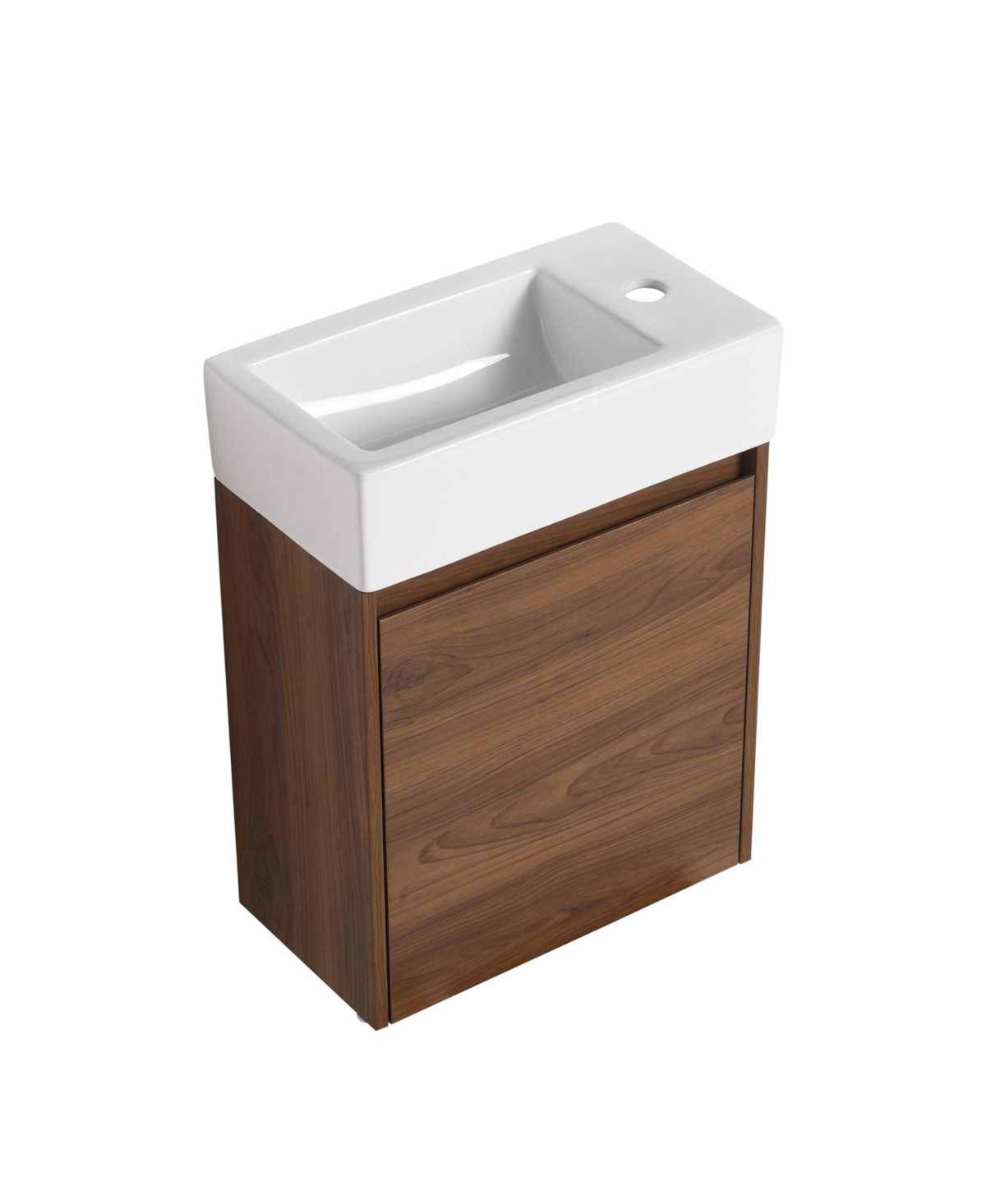 Click here for Casainc 18 Inch Floating Vanity with Single Sink f... prices