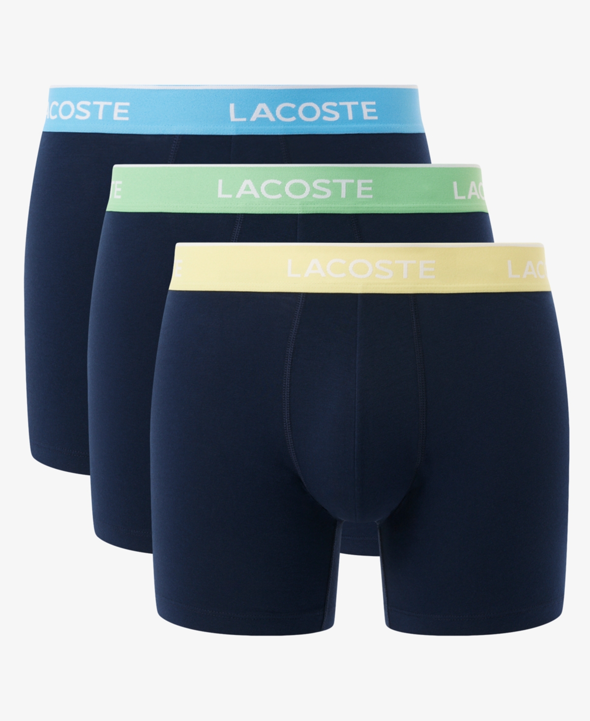 Click here for Lacoste Mens 3-Pack Regular Fit Logo Waistband Box... prices