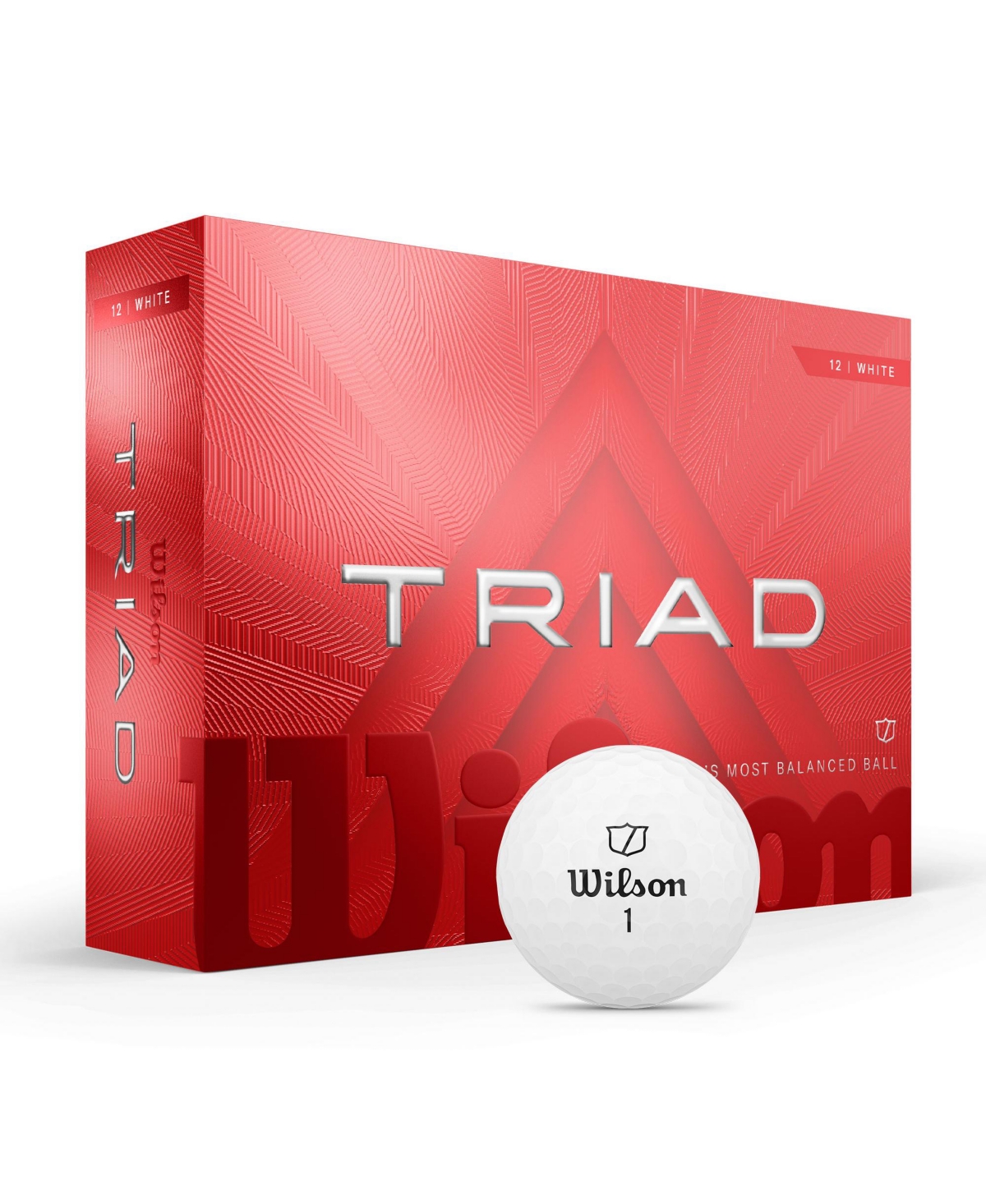 Click here for Wilson Triad Golf Balls - Dozen - White prices