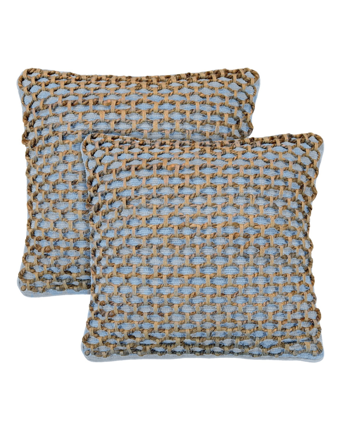 Click here for Boho Living Jada Jute 2-Pc. Decorative Pillows Set... prices