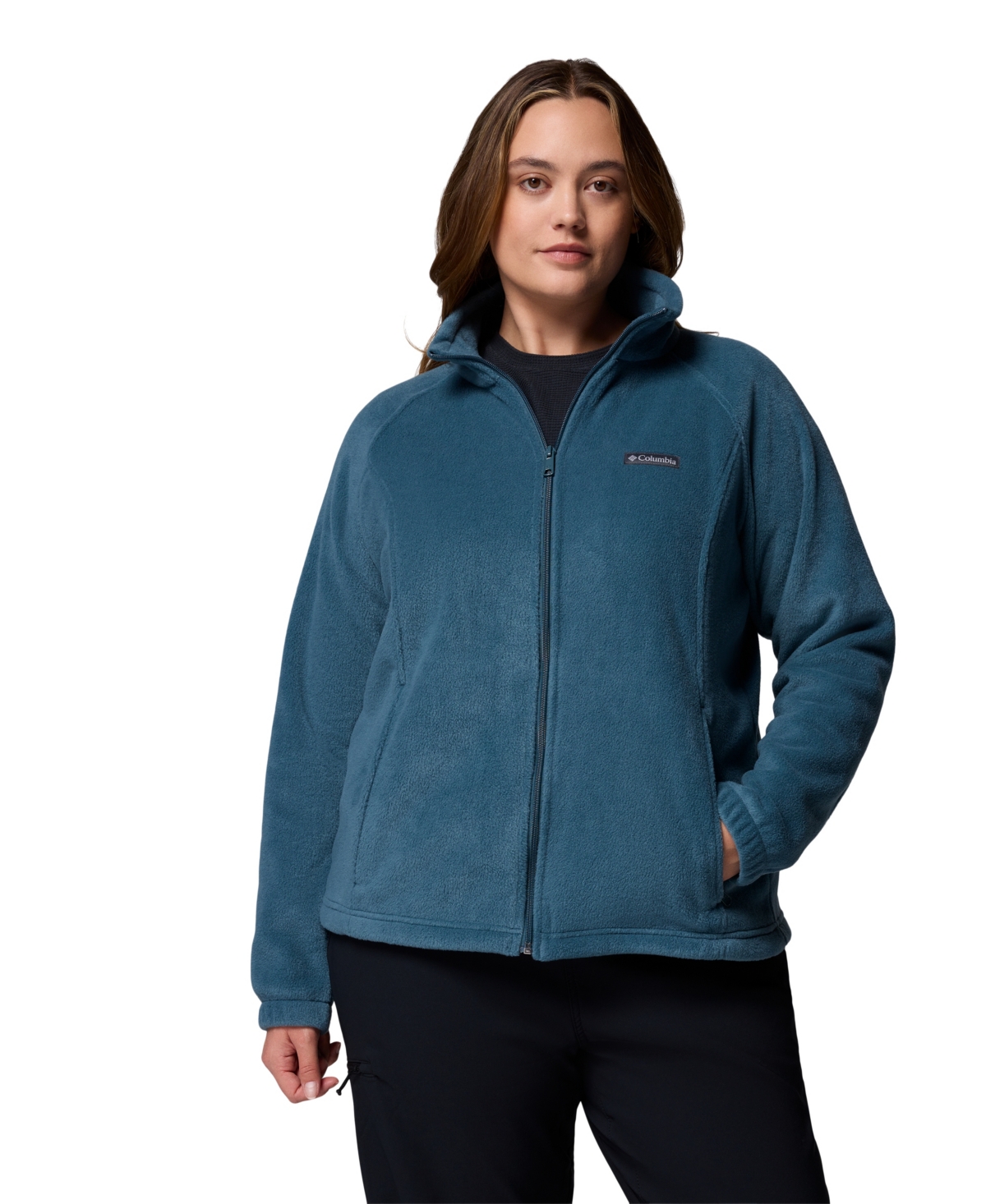 Click here for Columbia Plus Size Benton Springs Fleece Long Slee... prices