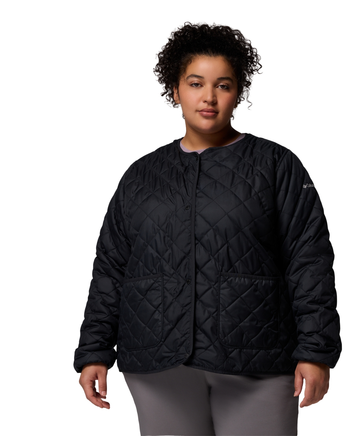 Click here for Columbia Plus Size Copper Crest Collarless Jacket... prices