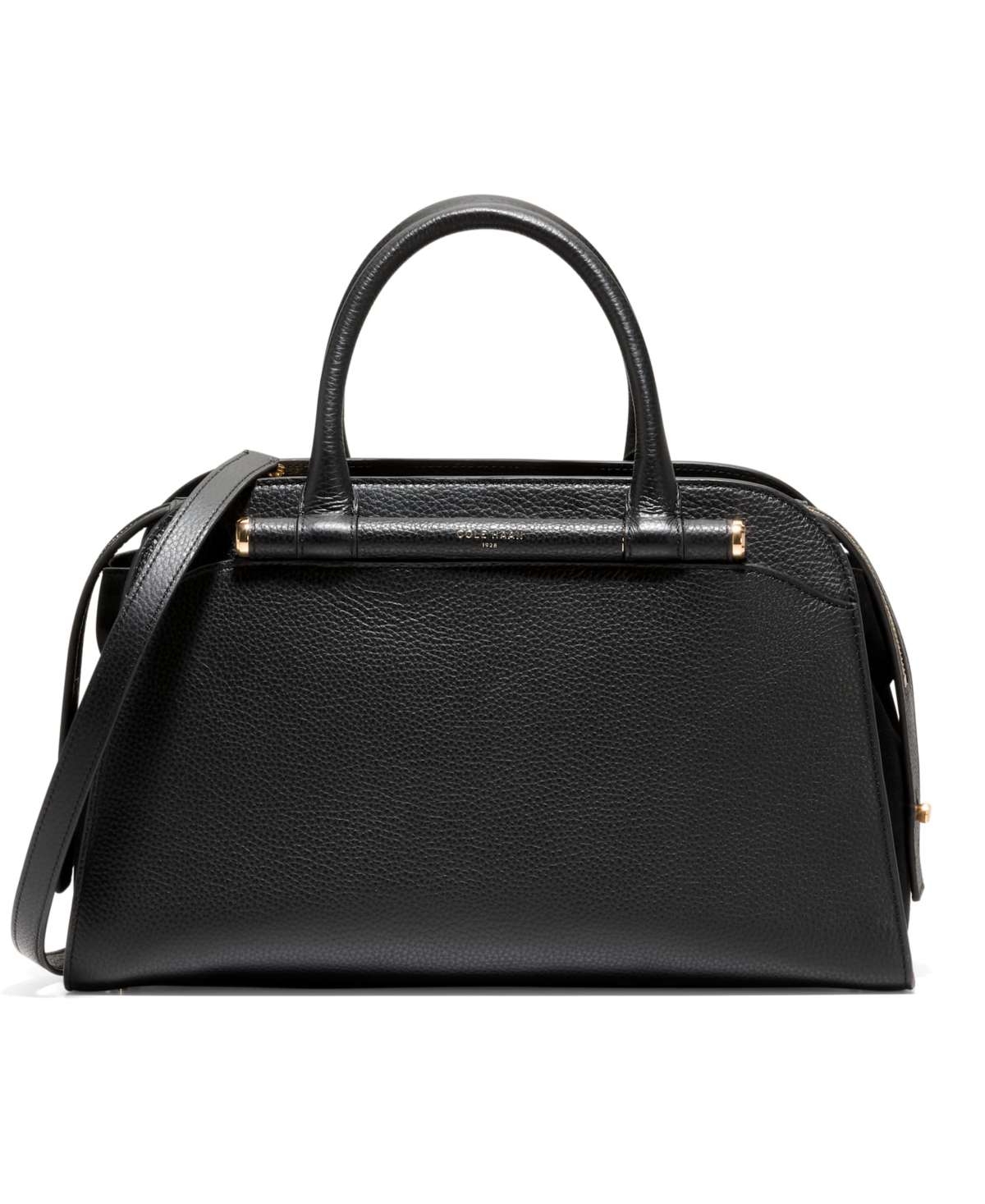 Click here for Cole Haan Catherine Large Satchel Bag - Black prices