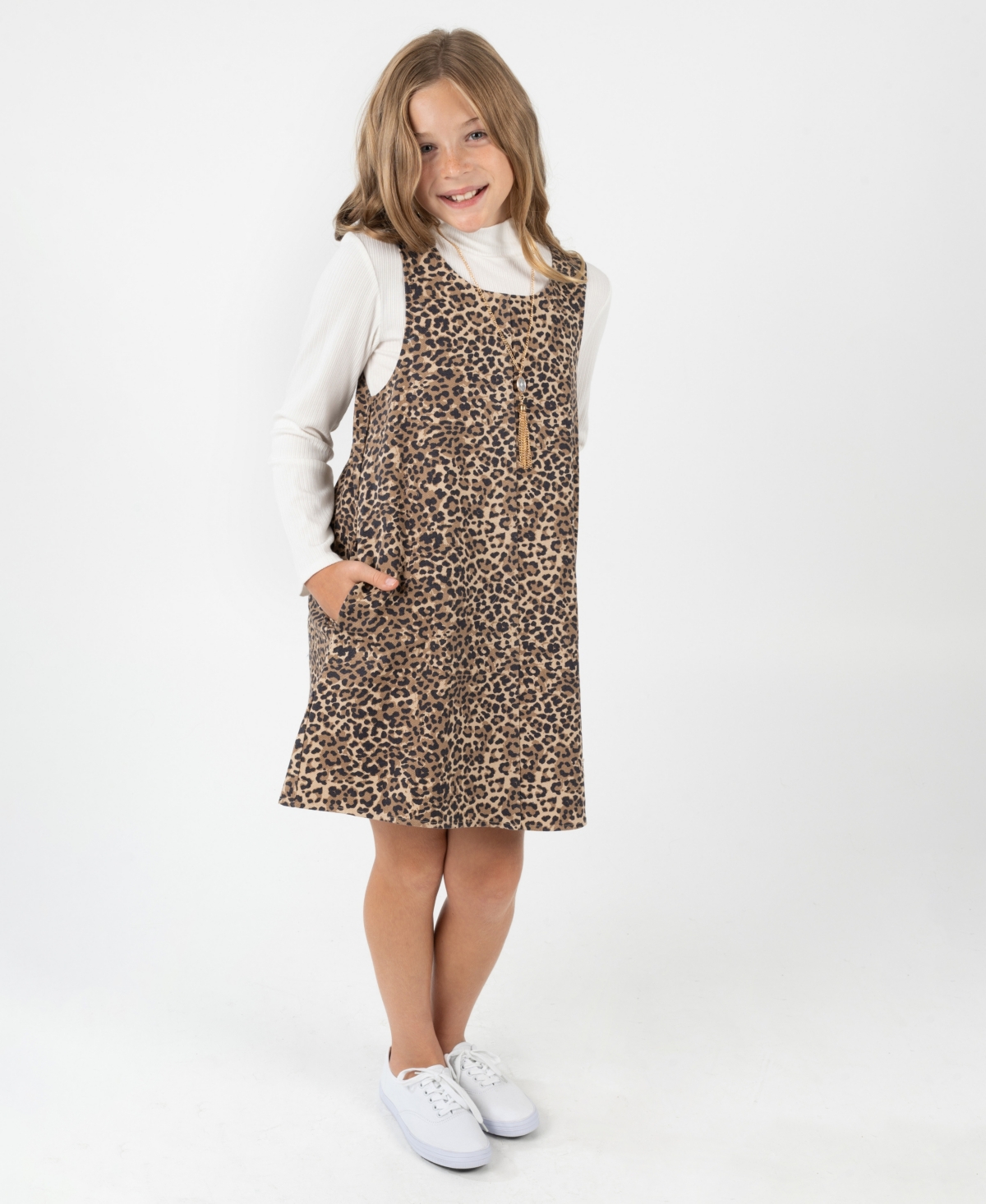 Click here for Rare Editions Big Girl 2-Piece Denim Animal Printe... prices