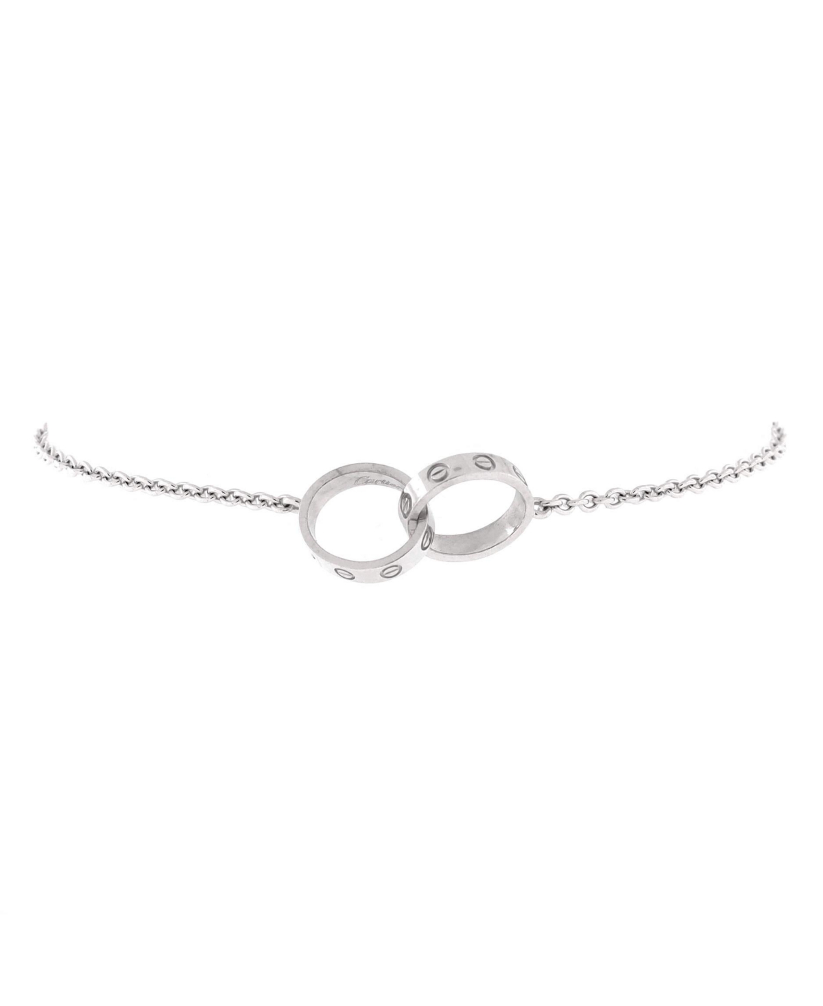 Click here for Pre-Owned Cartier Love Interlocking Bracelet - 18k... prices