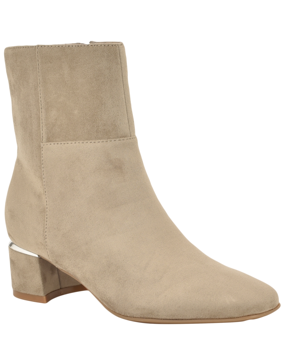 Click here for Calvin Klein Womens Parry Block Heel Ankle Booties... prices