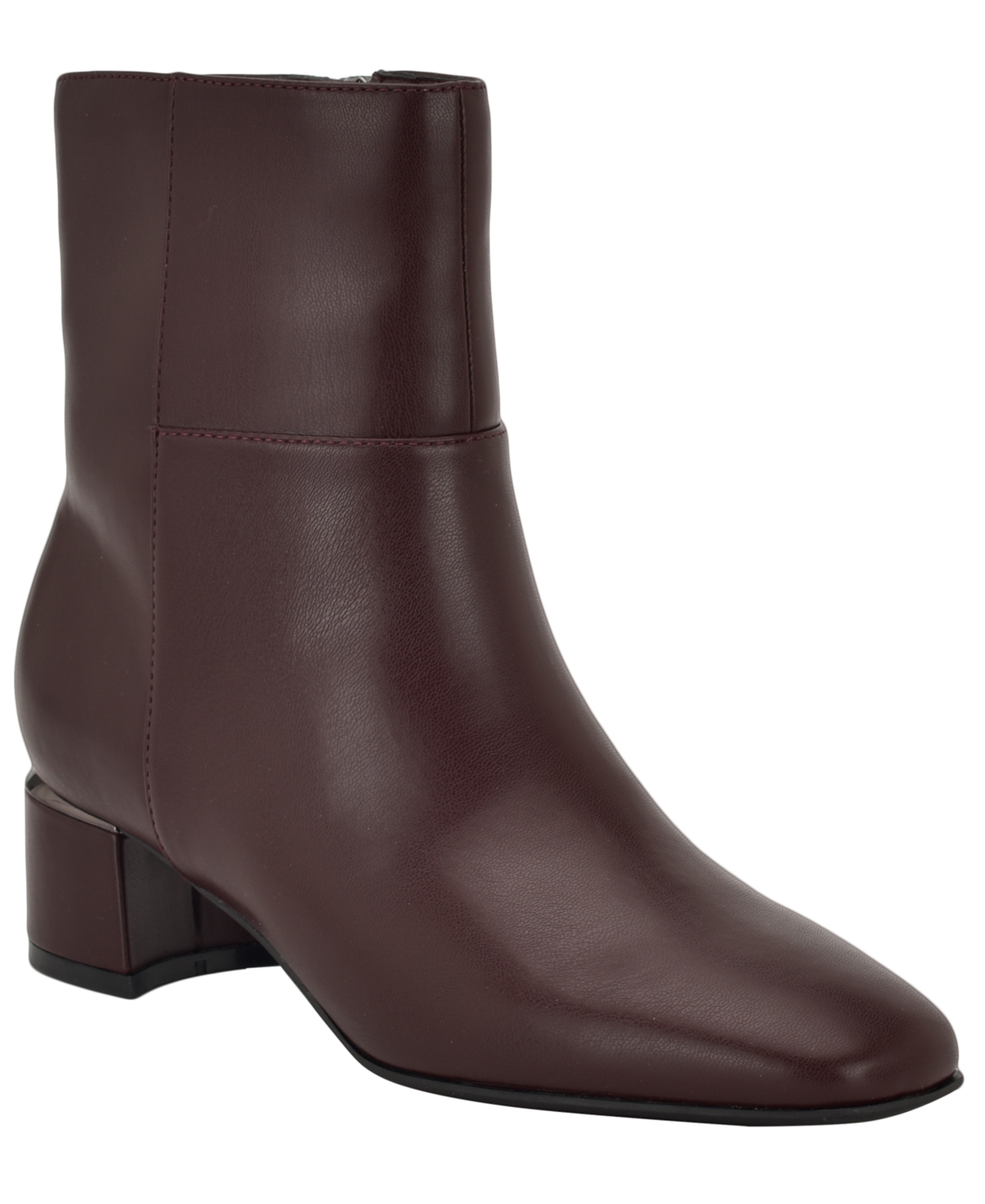 Click here for Calvin Klein Womens Parry Block Heel Ankle Booties... prices