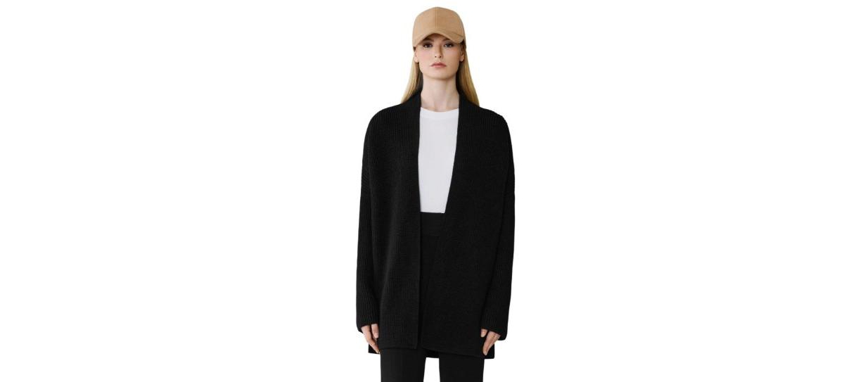 Click here for Soia & Kyo Womens Lizzie Wool Blend Relaxed Cardig... prices