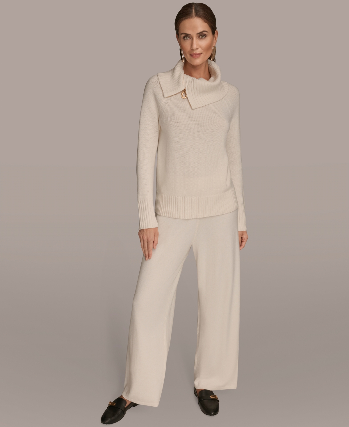 Click here for Donna Karan New York Womens Asymmetric Sweater - C... prices